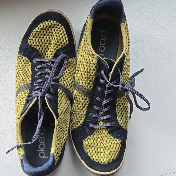 PLAE | Shoes | Plae Mens Yellow And Black Sneakers | Poshmark